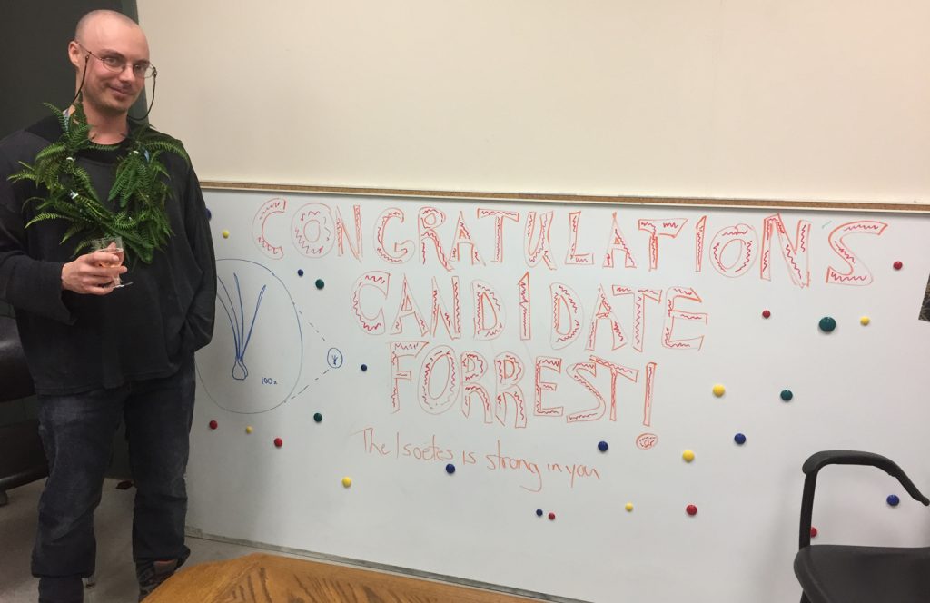 Candidate Forrest! - Rothfels Lab